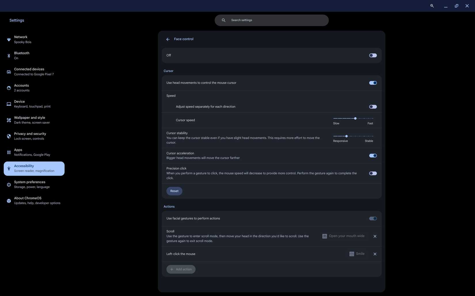 Google's Face control accessibility feature for Chromebooks is a game ...