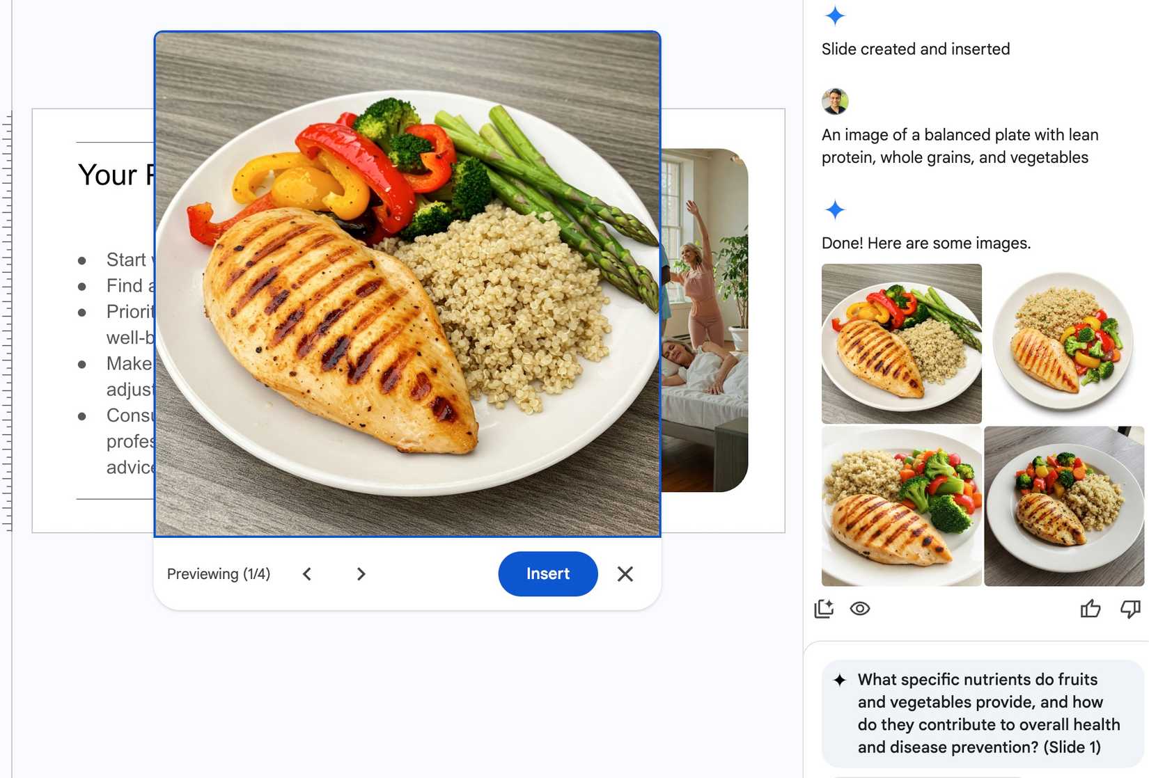 I created an entire presentation using Gemini in Google Slides, here is how it went