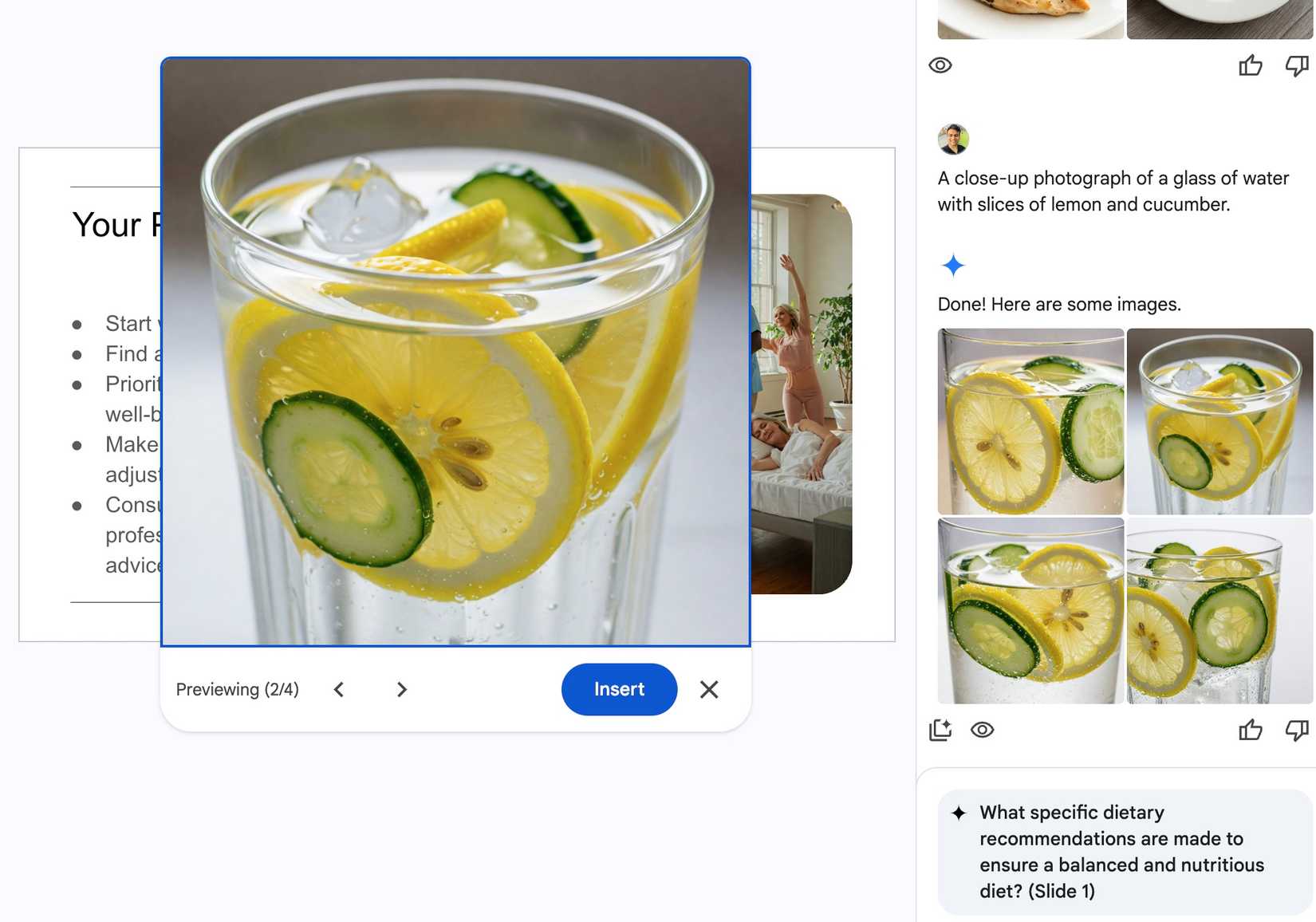 I created an entire presentation using Gemini in Google Slides, here is ...