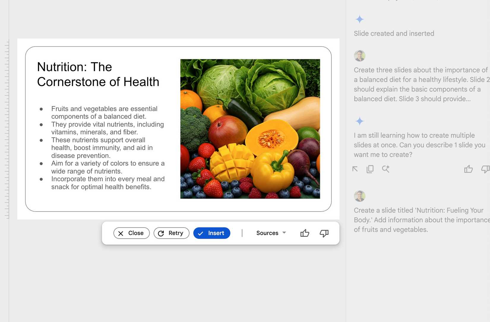 I created an entire presentation using Gemini in Google Slides, here is how it went