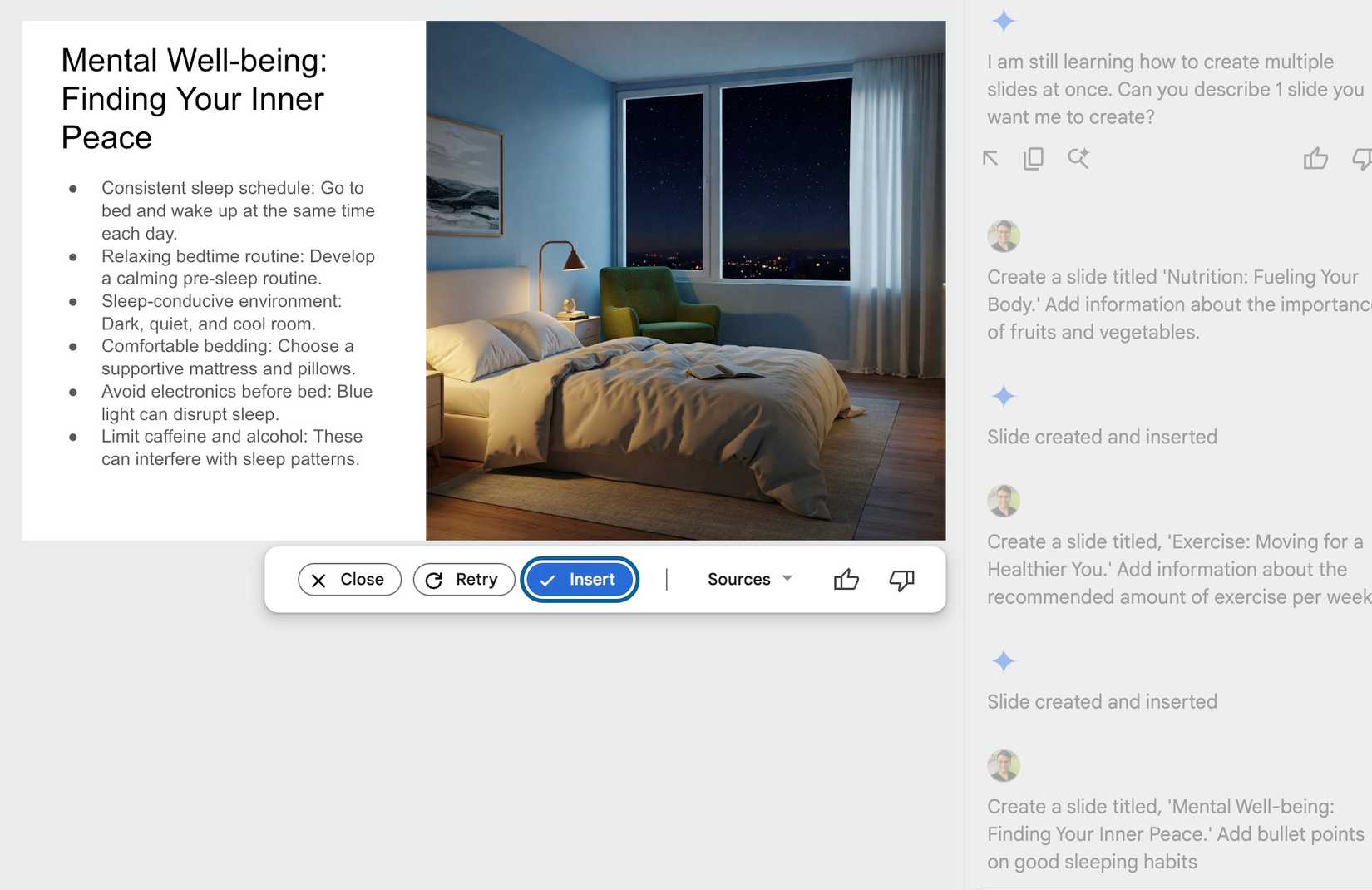 I created an entire presentation using Gemini in Google Slides, here is how it went