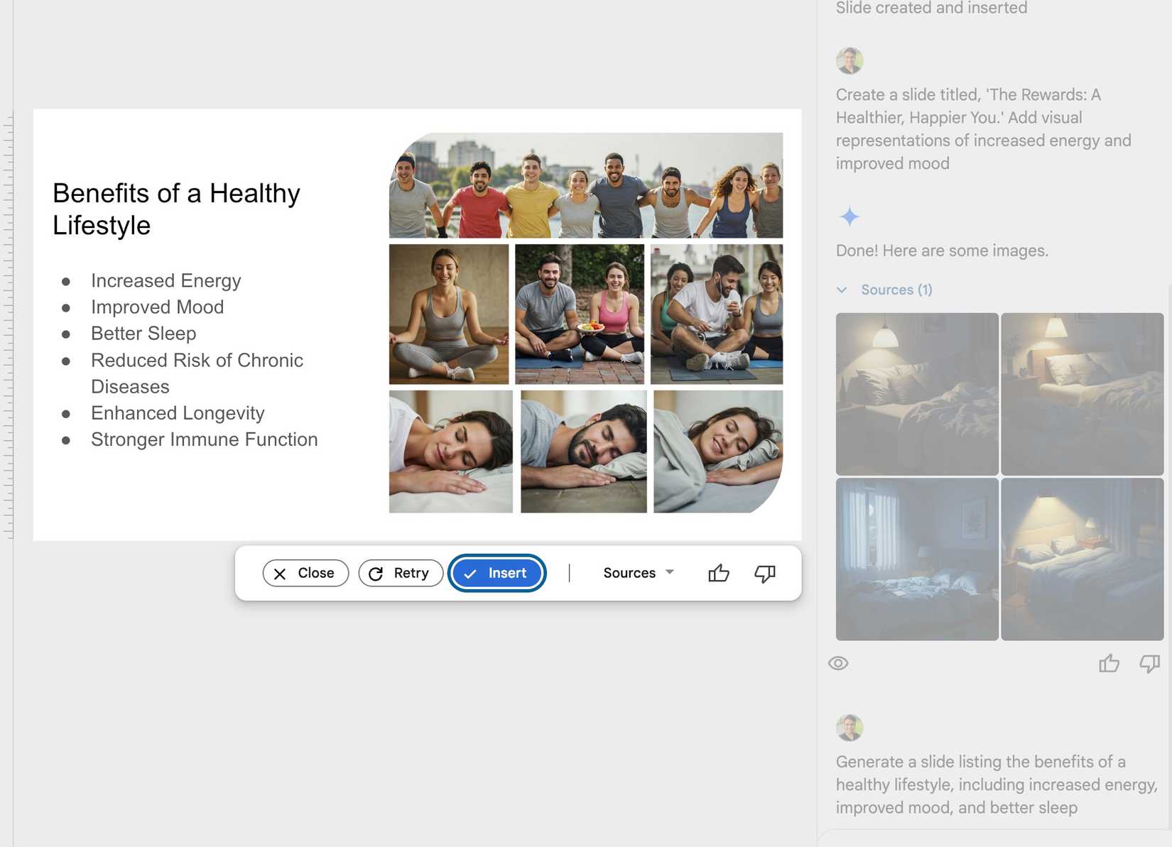 I created an entire presentation using Gemini in Google Slides, here is how it went