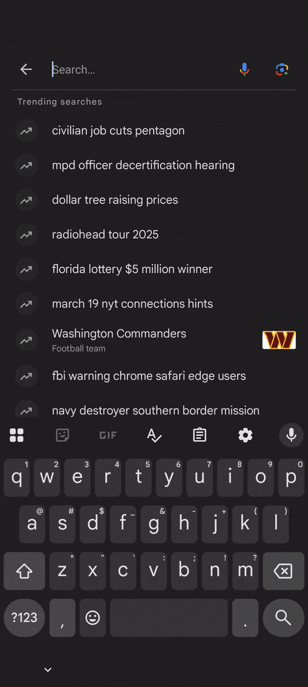 Gboard's Undo button is finally here