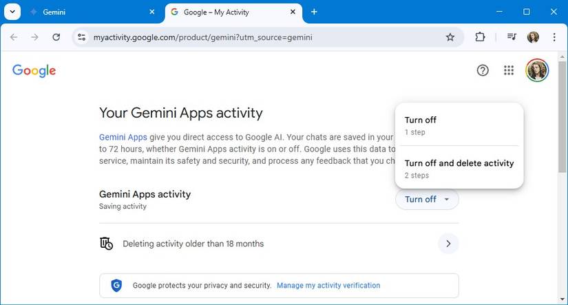 Google Gemini: 4 reasons you should turn off the AI-training mode