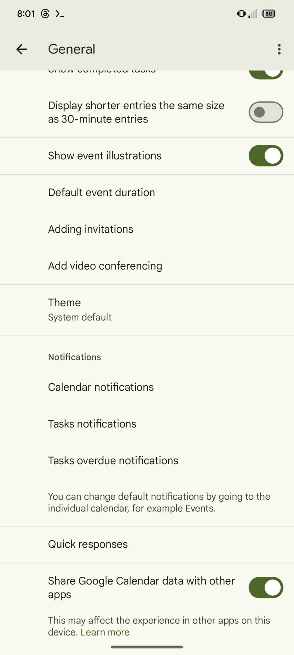 Google Calendar has a new permissions system in the works for Android