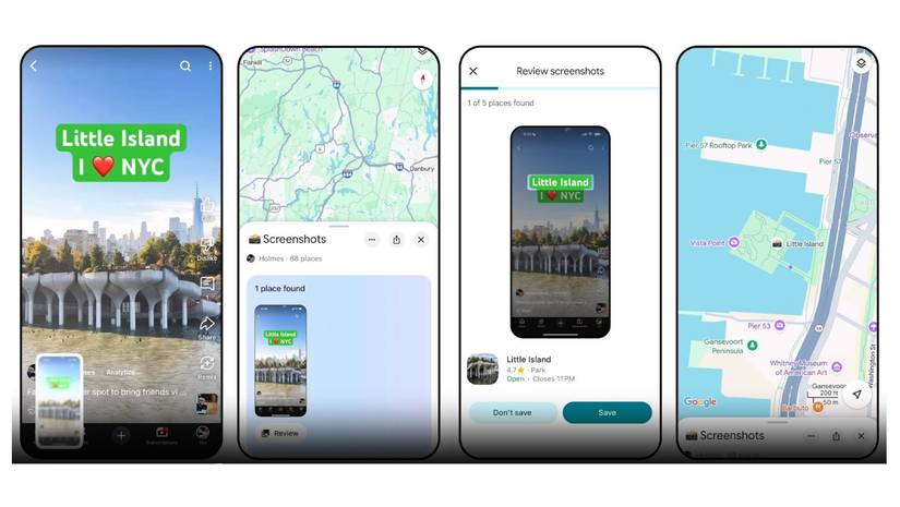 Google Maps wants to turn your screenshots into travel plans