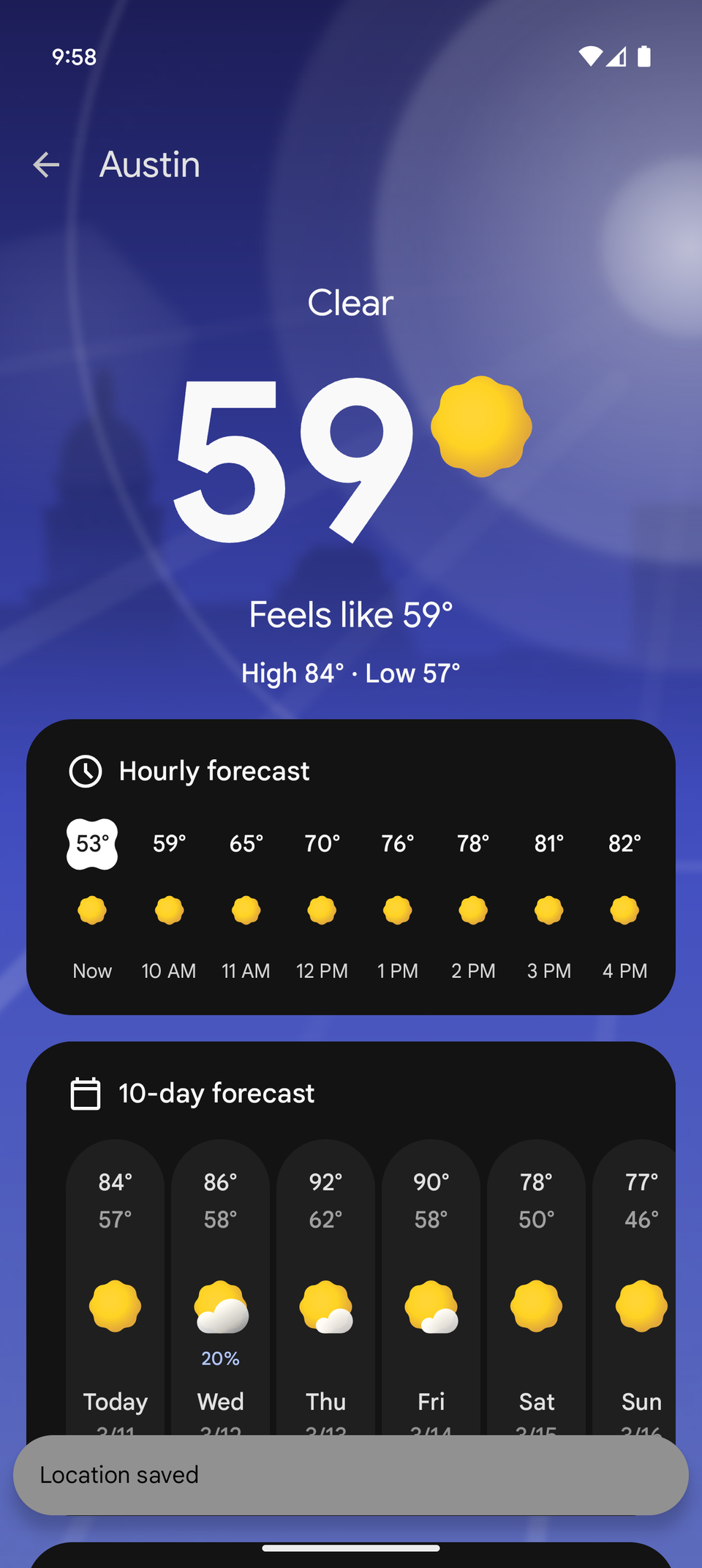 Google's Pixel Weather app takes two steps forward, one step back in ...