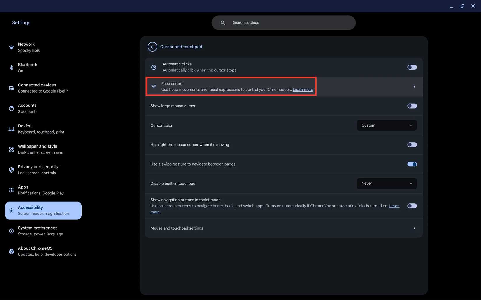 Google's Face control accessibility feature for Chromebooks is a game changer for everyone