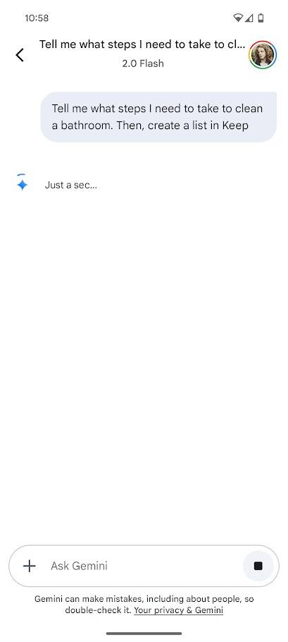 How I use Gemini to create and update notes in Google Keep