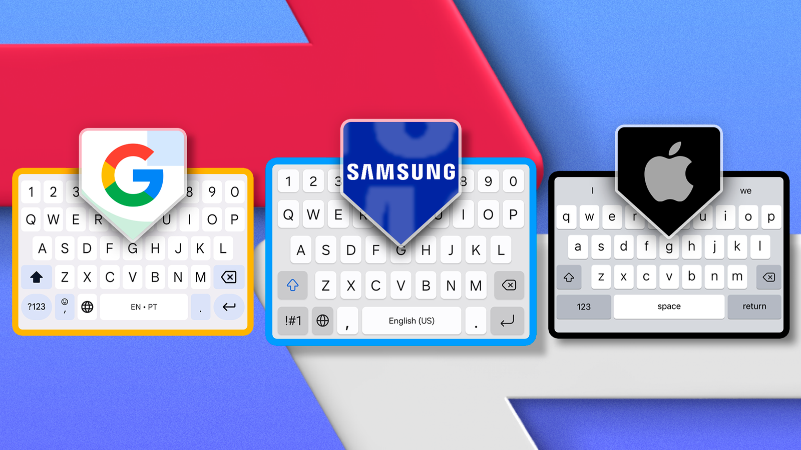 I tried Google Keyboard, Samsung Keyboard, and Apple Keyboard for a ...