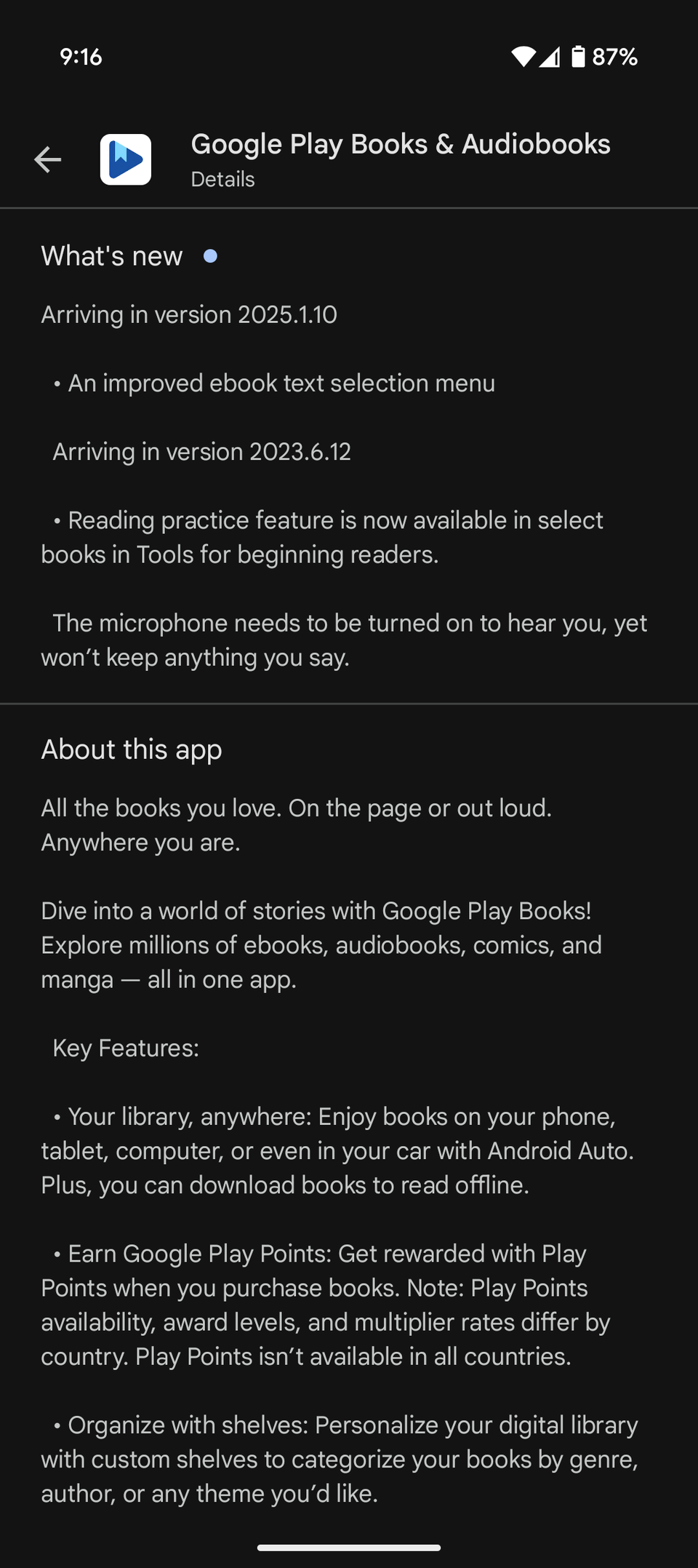 Google Play Books finally supports Dynamic Color theming after a year ...