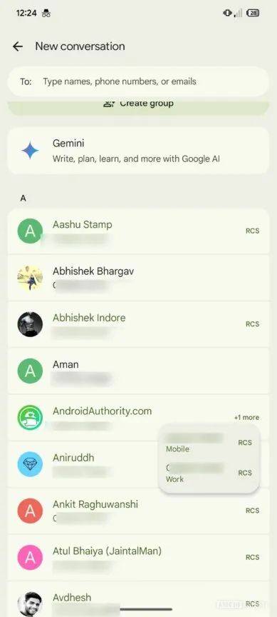 Google Messages wants to make it easier to know which contacts are ...