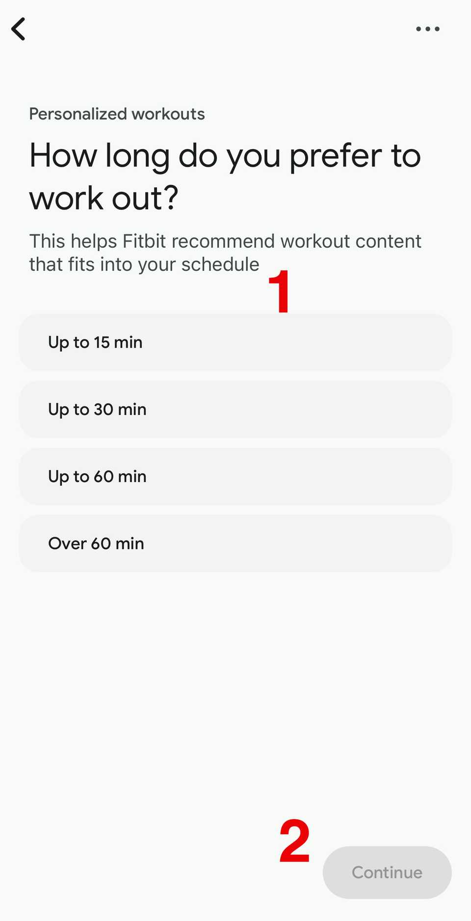 How to generate a running training plan in Fitbit