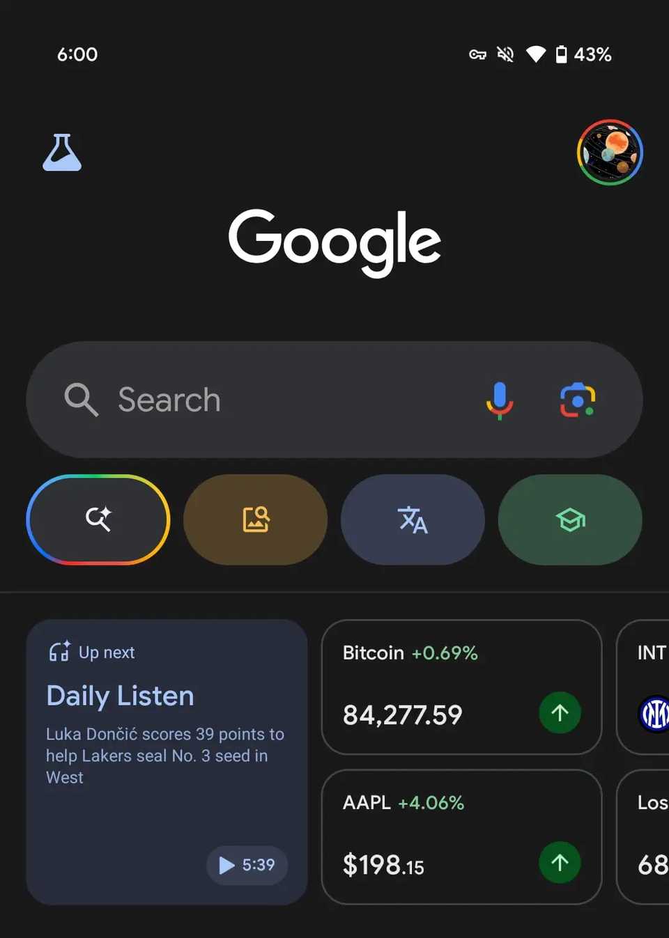 The Google app's Activity tab is finally live for all users