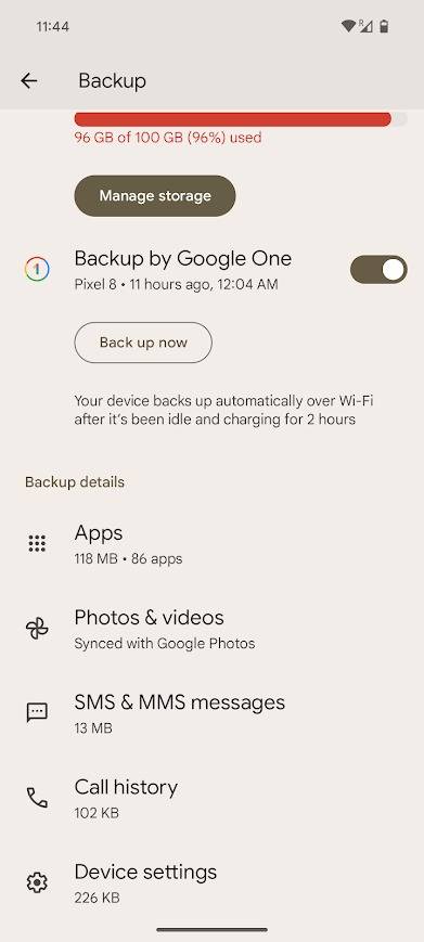 How to back up your Android phone without paying for extra storage