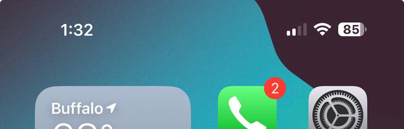 Here's your up-close and personal look at Android's new battery icon