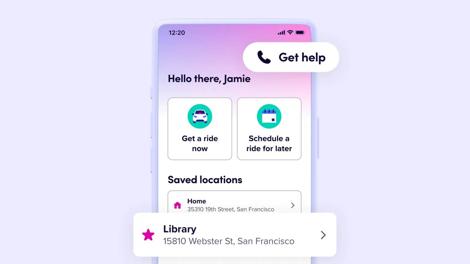 Lyft now has an easier-to-navigate UI designed to empower seniors