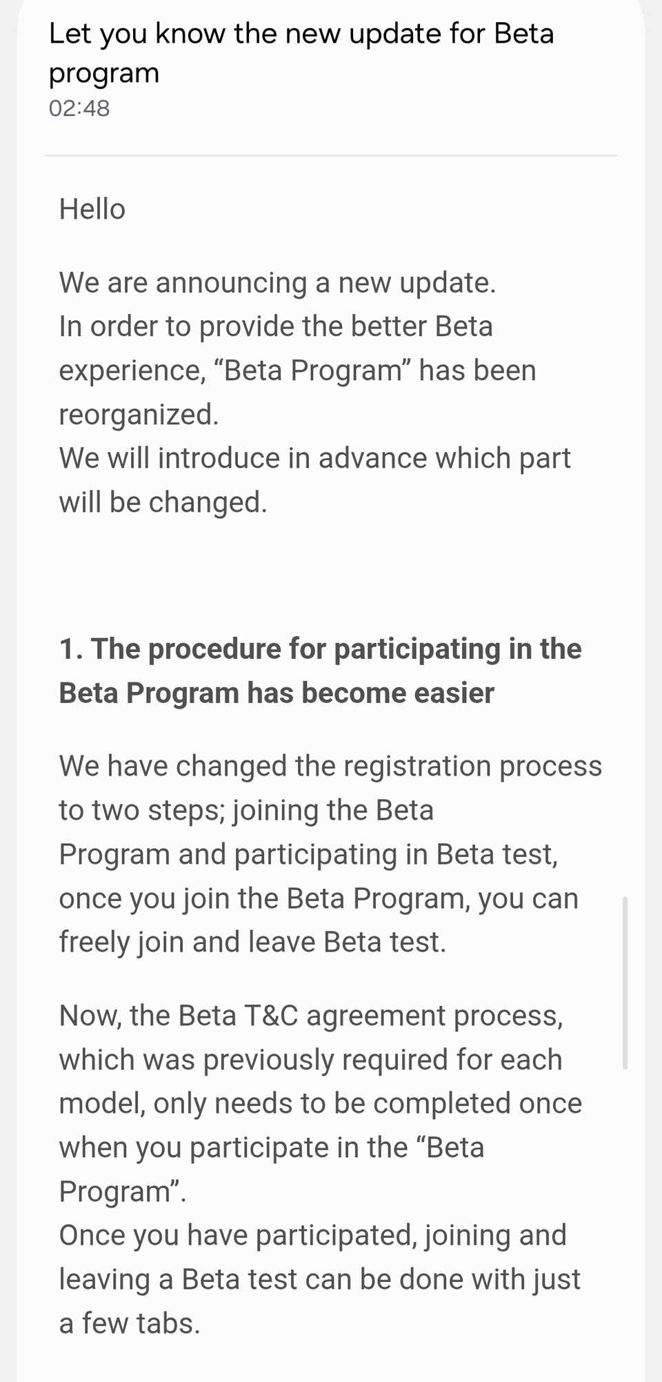 Samsung makes it easier to try betas ahead of One UI 8's imminent release