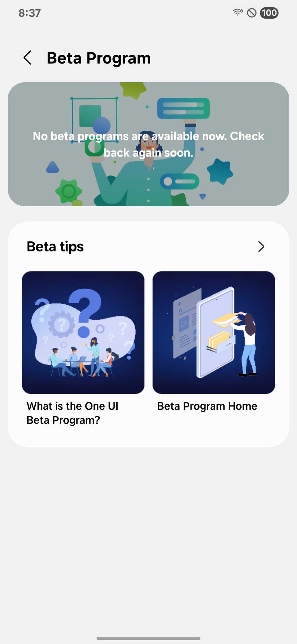 Samsung makes it easier to try betas ahead of One UI 8's imminent release