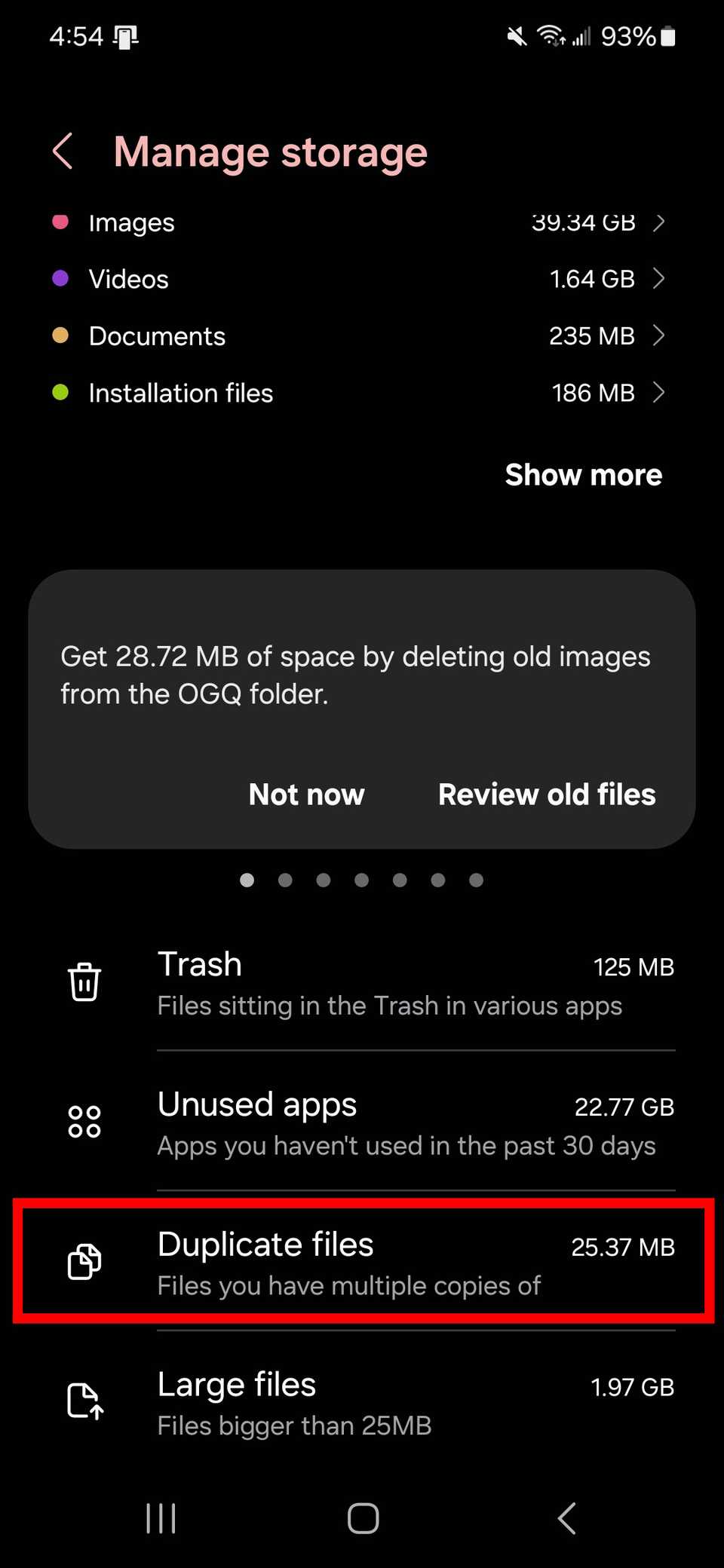 Samsung phone: How to free up storage space when it is full