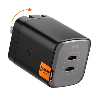 Get big power in a tiny package as Spigen’s 65W compact GaN charger ...