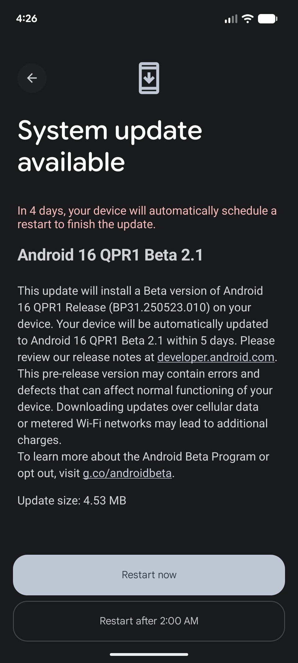Google releases Android 16 QPR1 Beta 2.1 with a fix for your broken back button