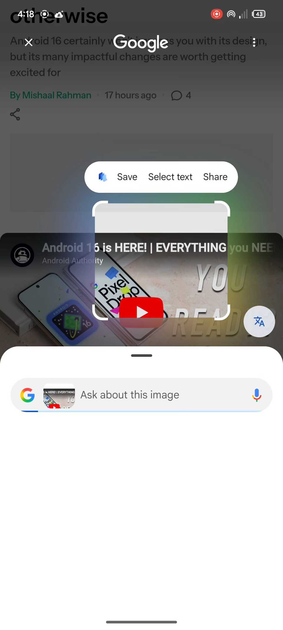 Google's Circle to Search upgrades could make it even easier to access