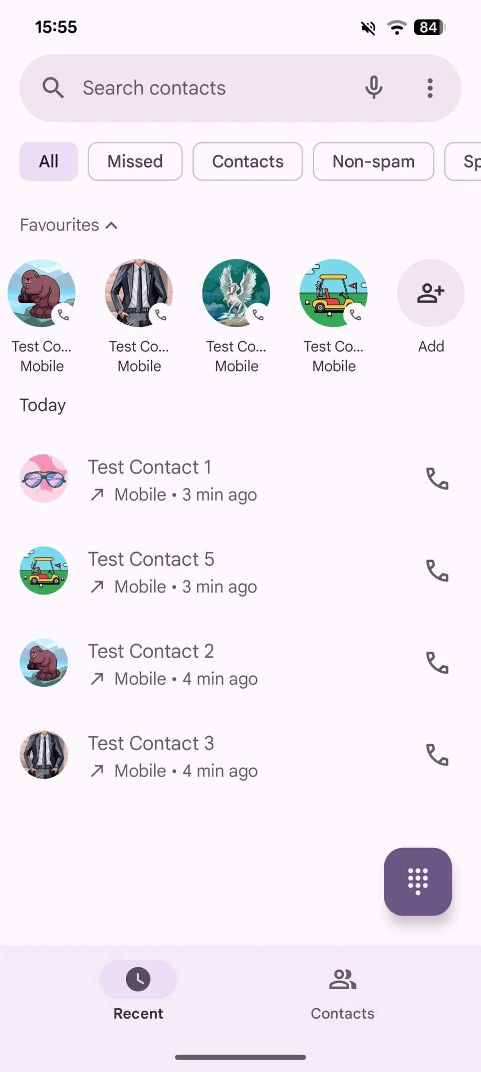Favorites tab in the Phone app may soon disappear, but Google has a plan