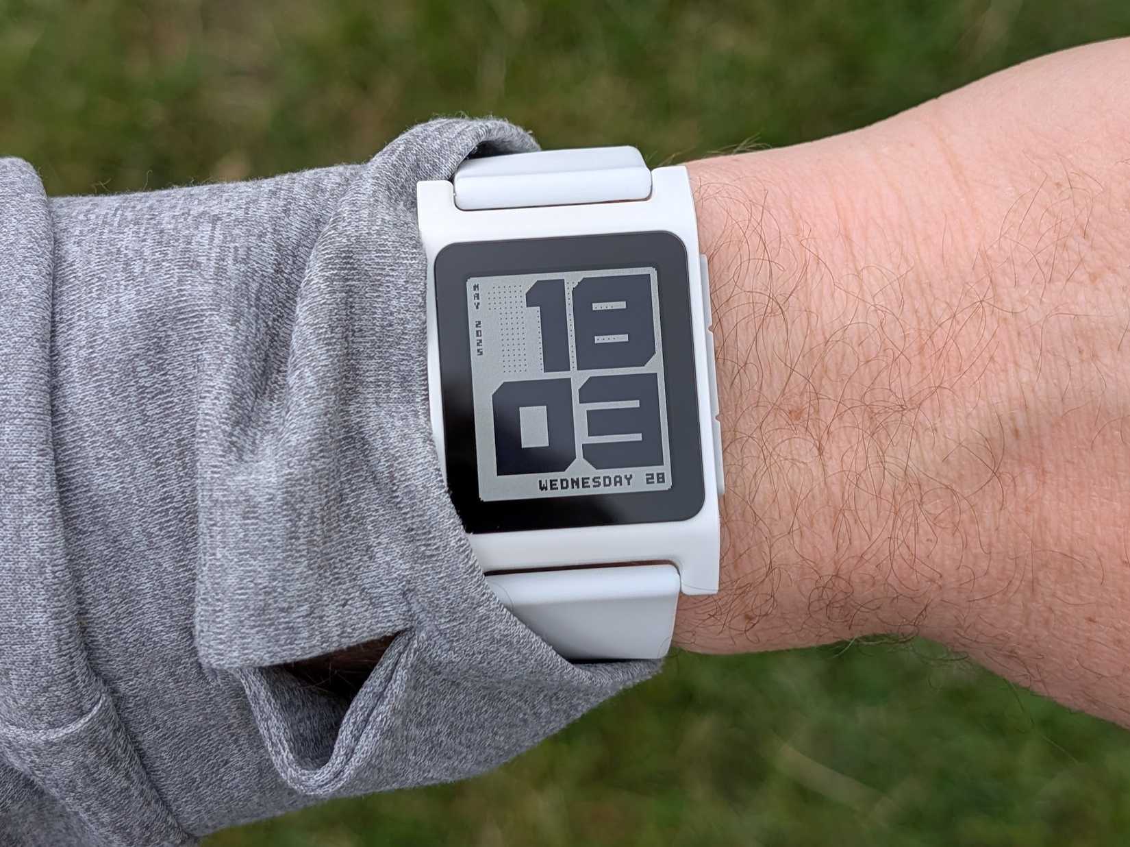 pebble clock