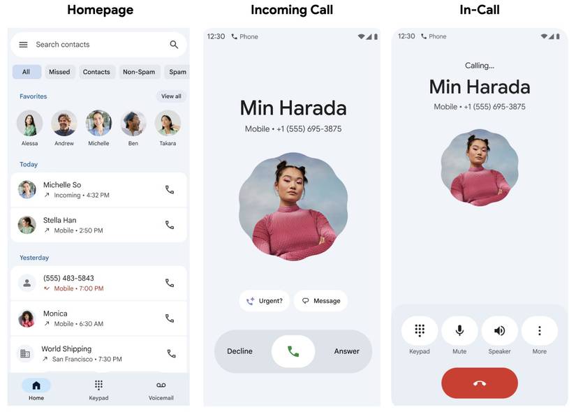 Phone by Google gets a big redesign