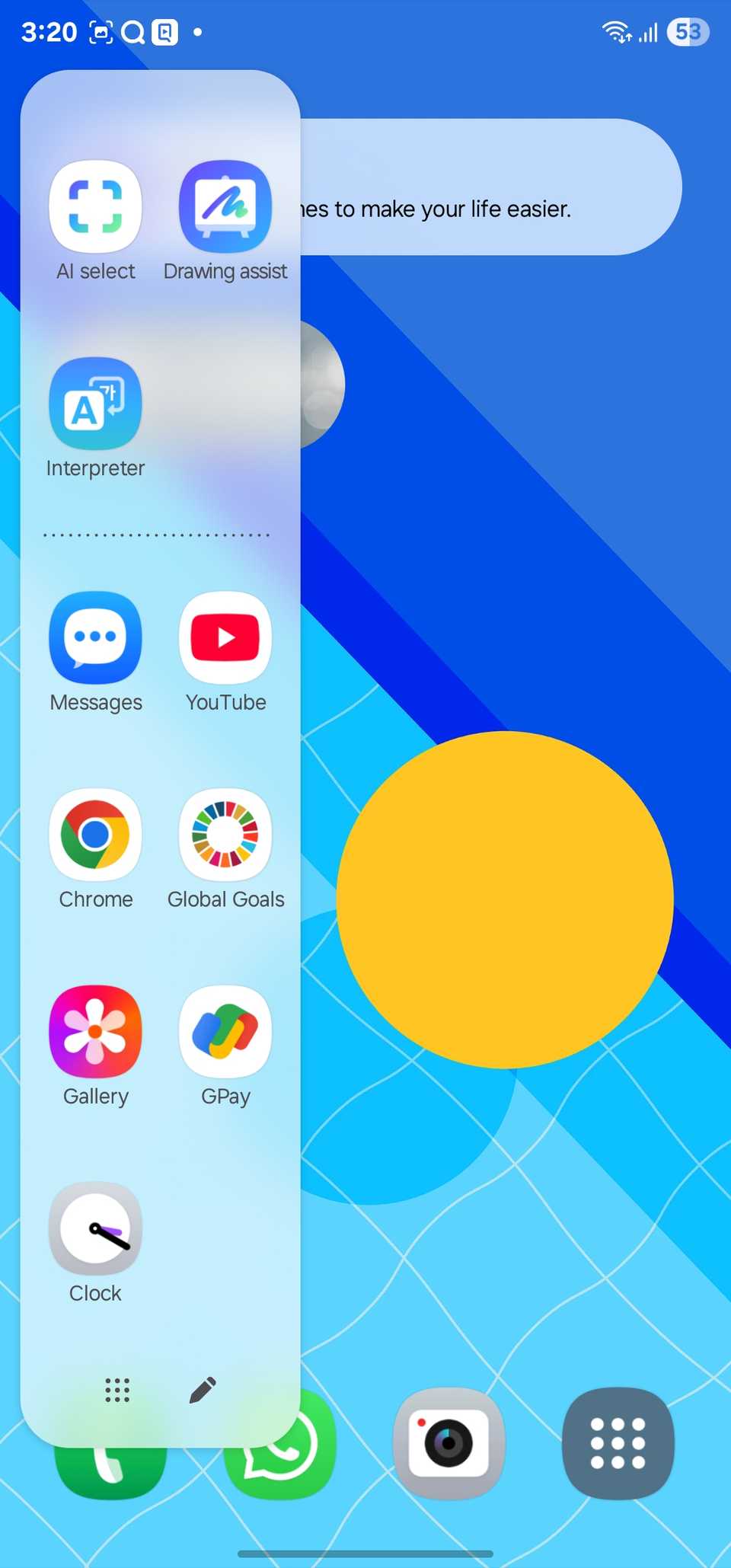 I designed a productive Samsung home screen using these One UI features