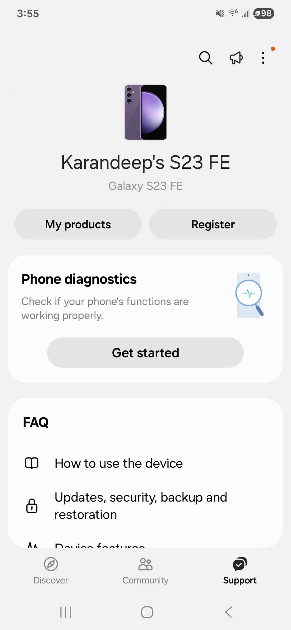 A new app update strips Samsung Members of these key features