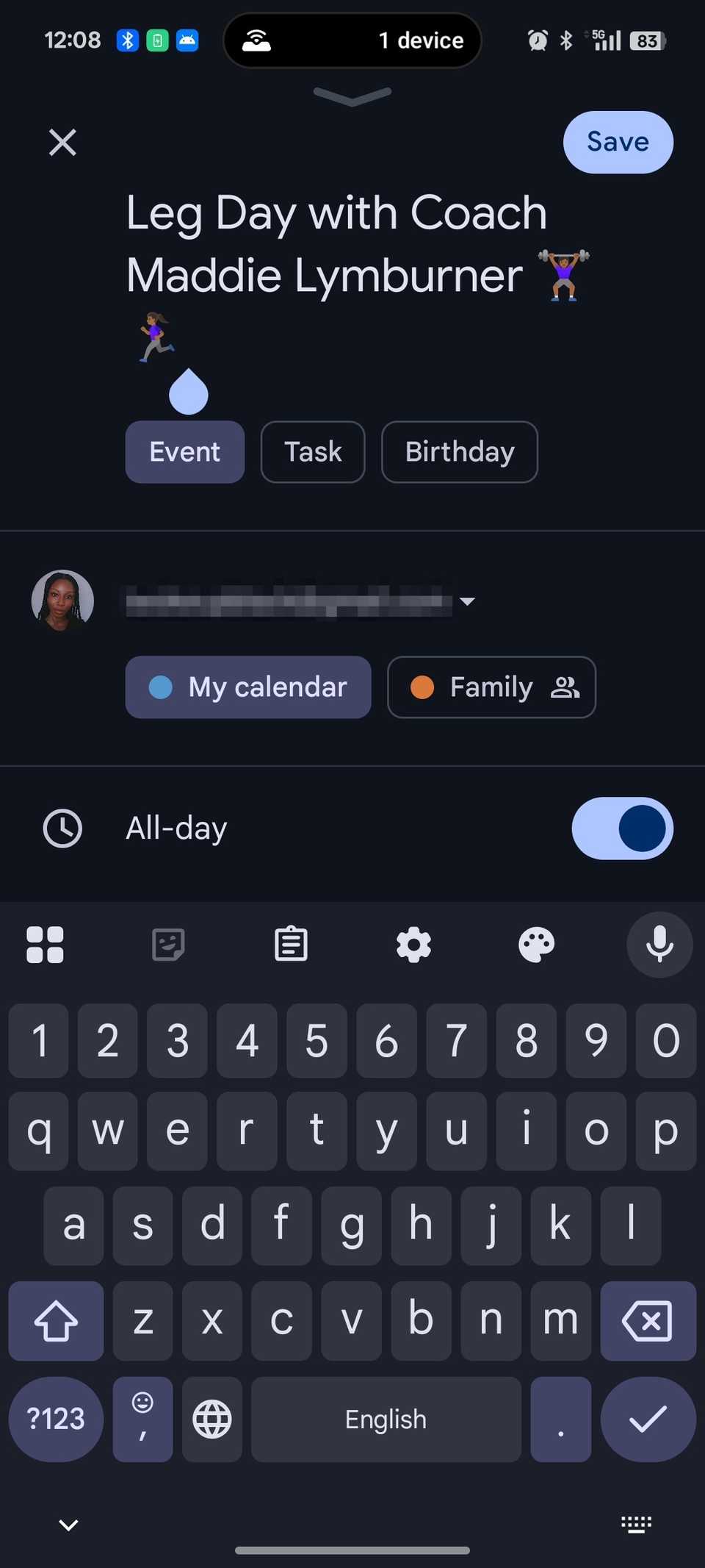 My phone is my personal trainer, and we power through every day with ...