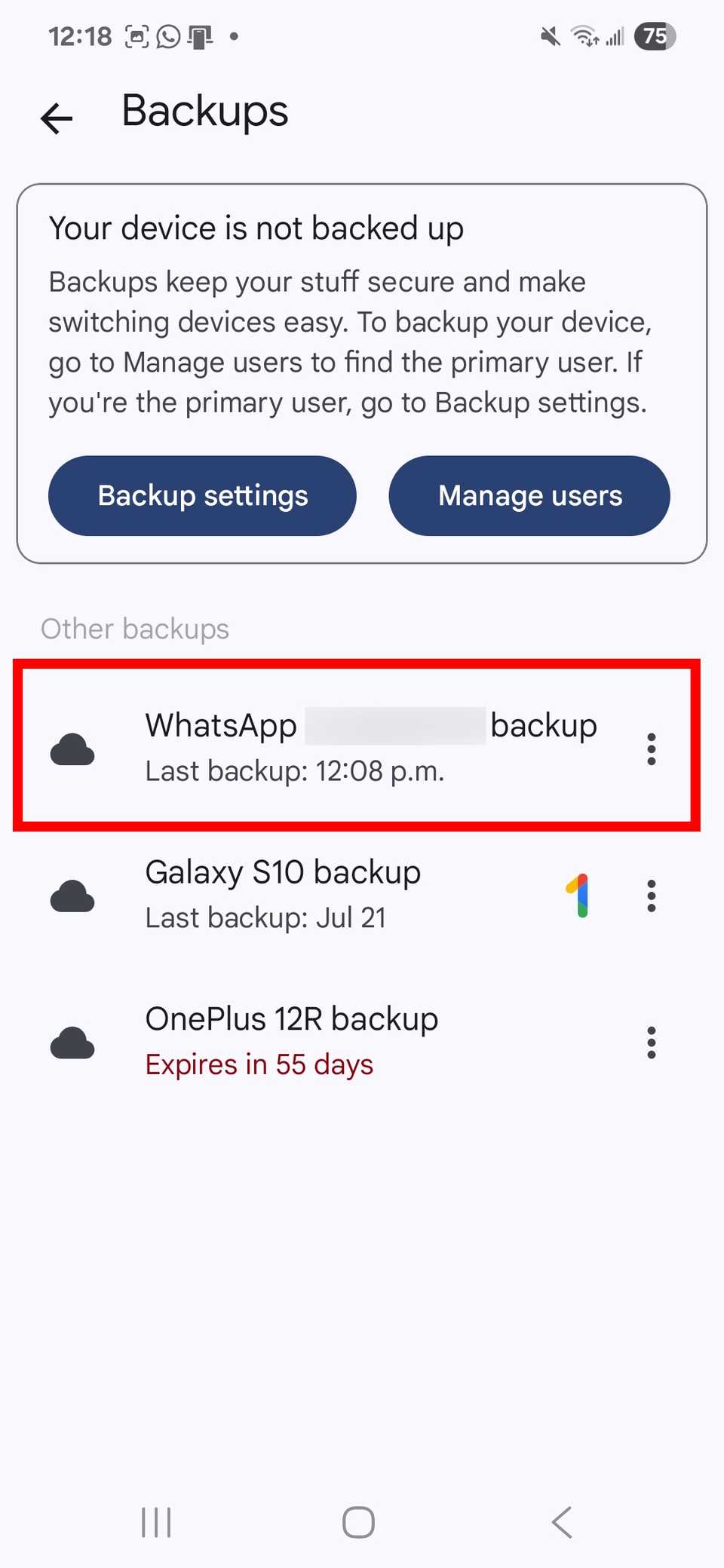 WhatsApp: How to find your message backups in Google Drive