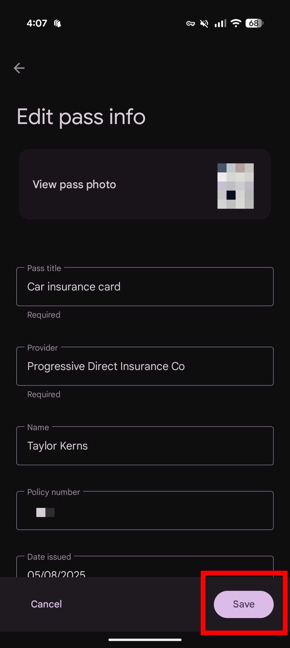 Google Wallet: How to create and edit custom passes