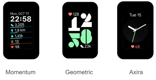 Your Fitbit Charge 6 just got three useful new clock faces