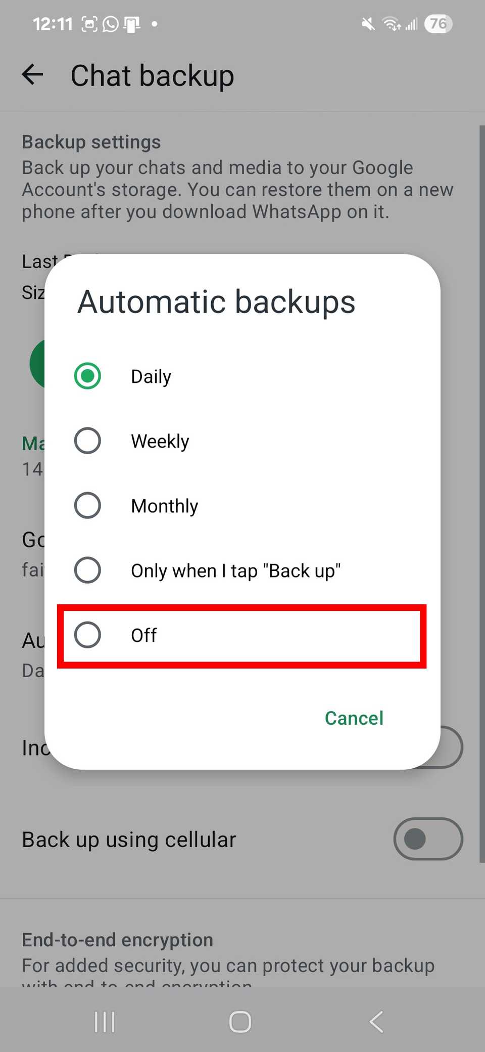 WhatsApp: How to find your message backups in Google Drive