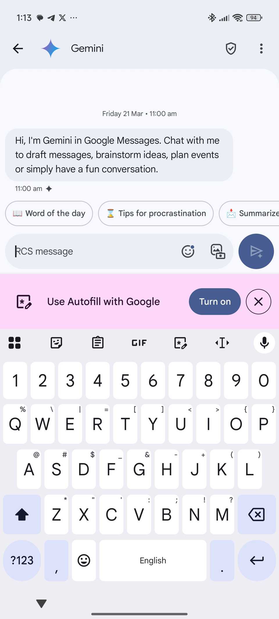 Gboard’s new autofill tweak could save you a lot of taps