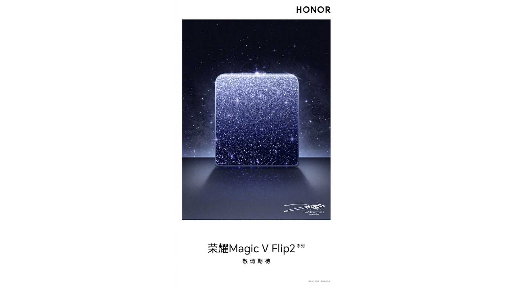 A new compact flip phone is being jazzed up by Jimmy Choo