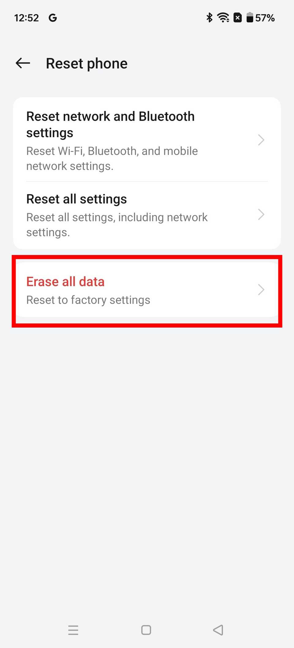 How to factory reset your Android phone or tablet