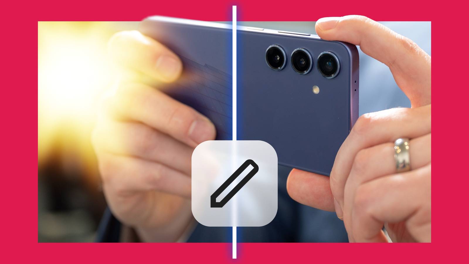 Samsung camera: Fix shadowing, glare, and reflections in bad photos