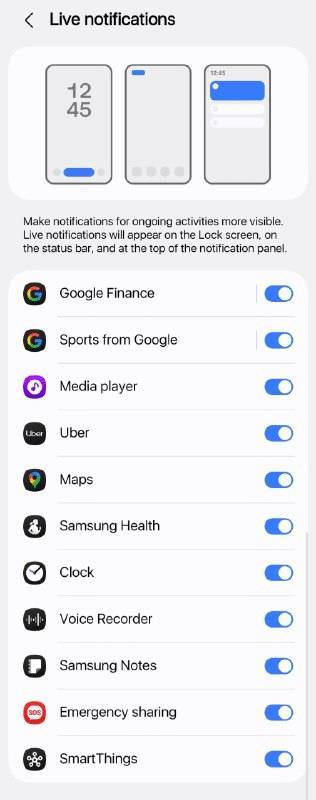 Uber live notification support could soon land on Samsung devices