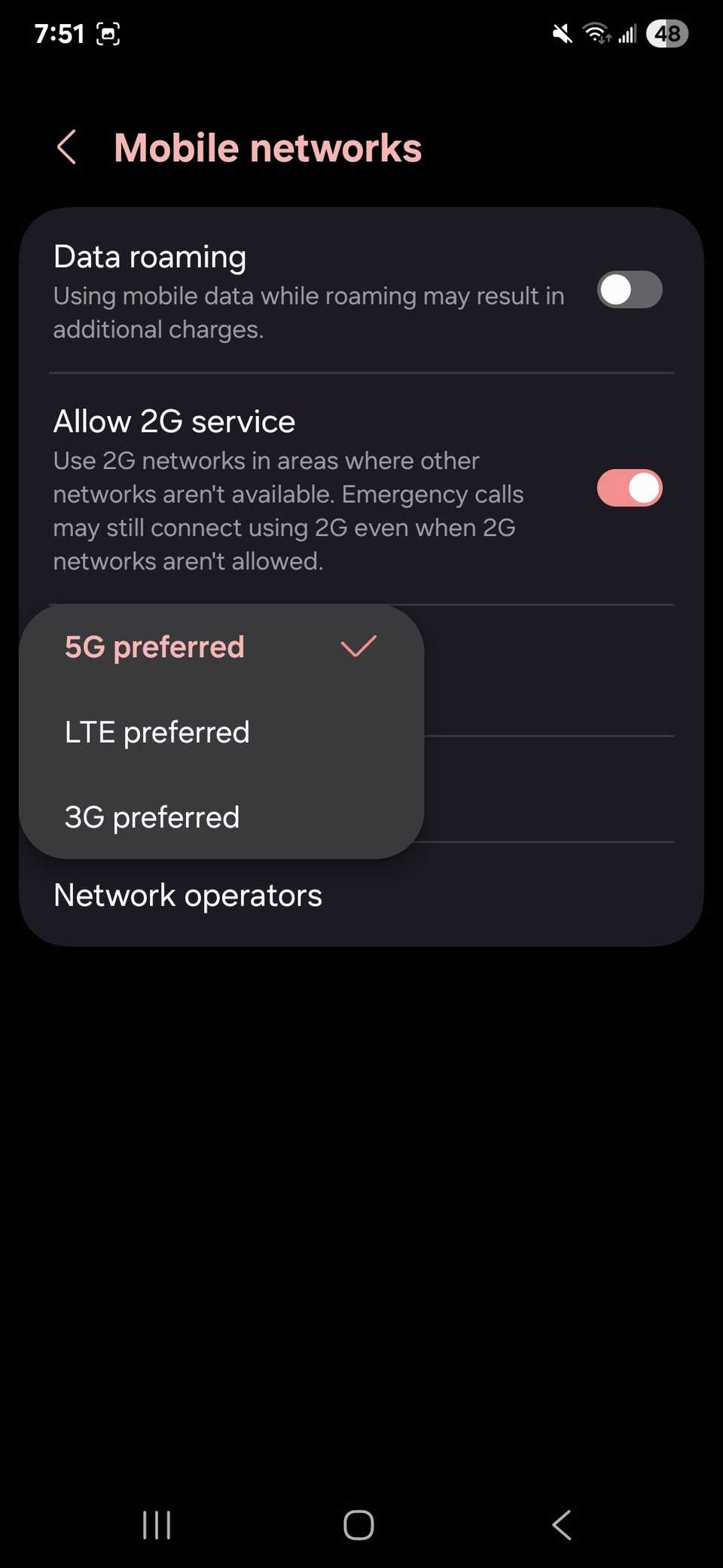 How to force your phone to use LTE or 5G
