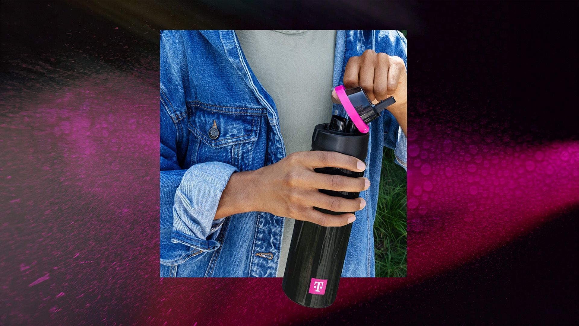 T-Mobile has a free water bottle for you, but there's a catch
