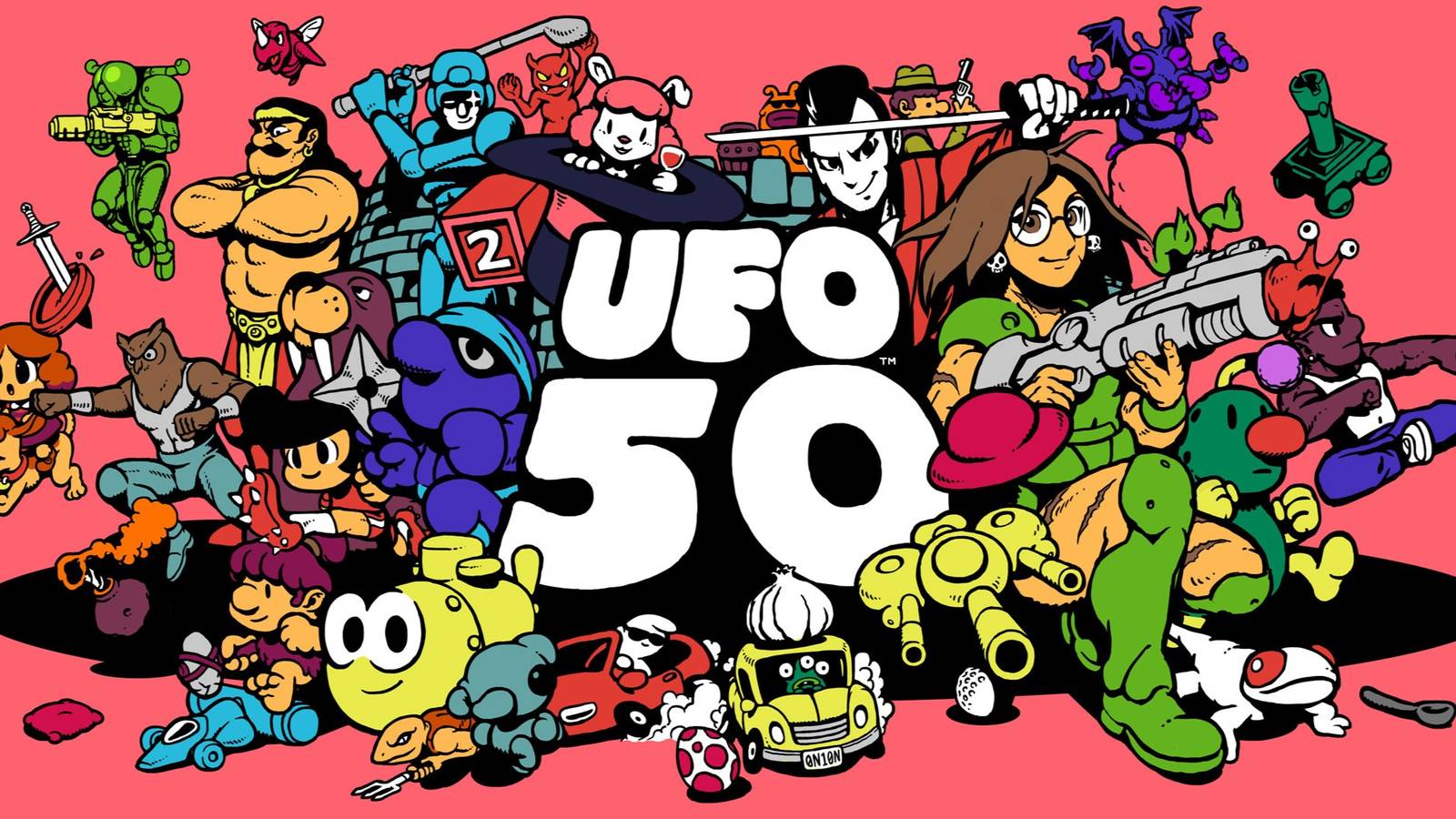 UFO 50 is out now on Nintendo Switch, Indie World showcase confirms
