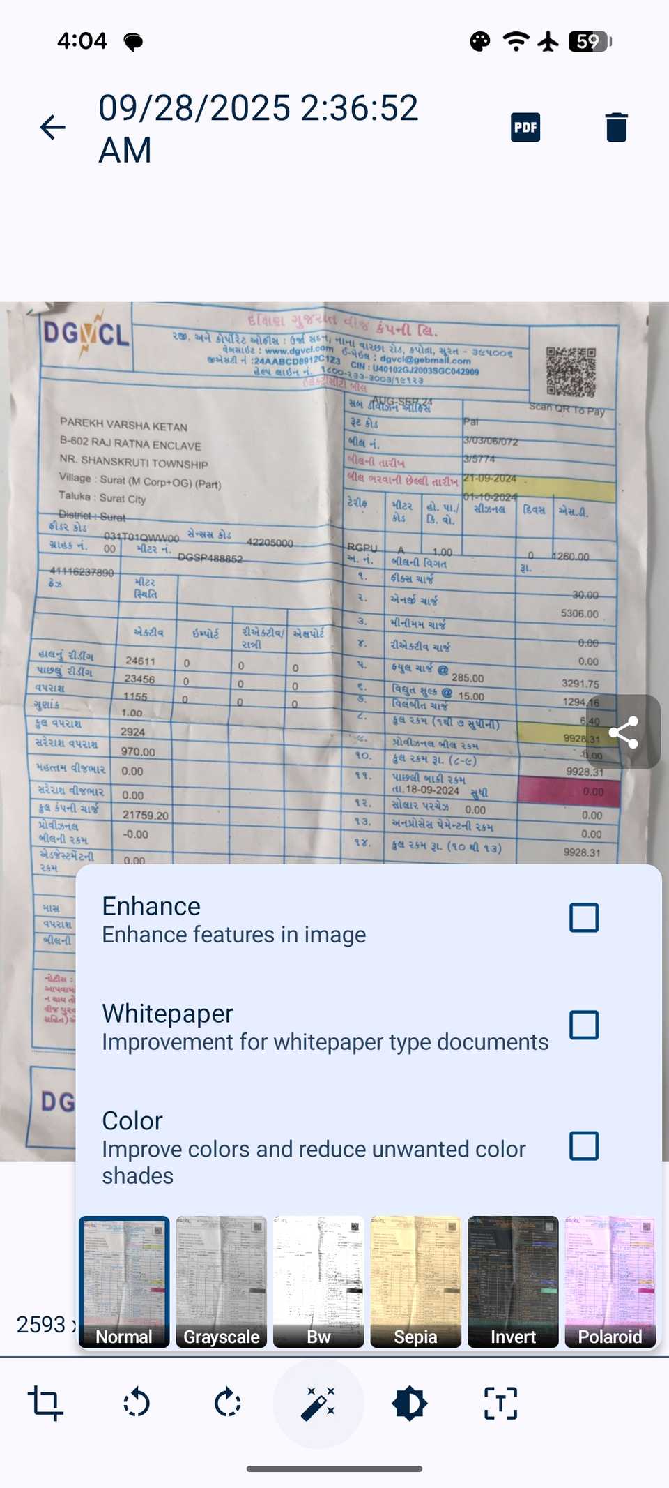 I finally found the free open source document scanner on Android and I can't stop raving about it