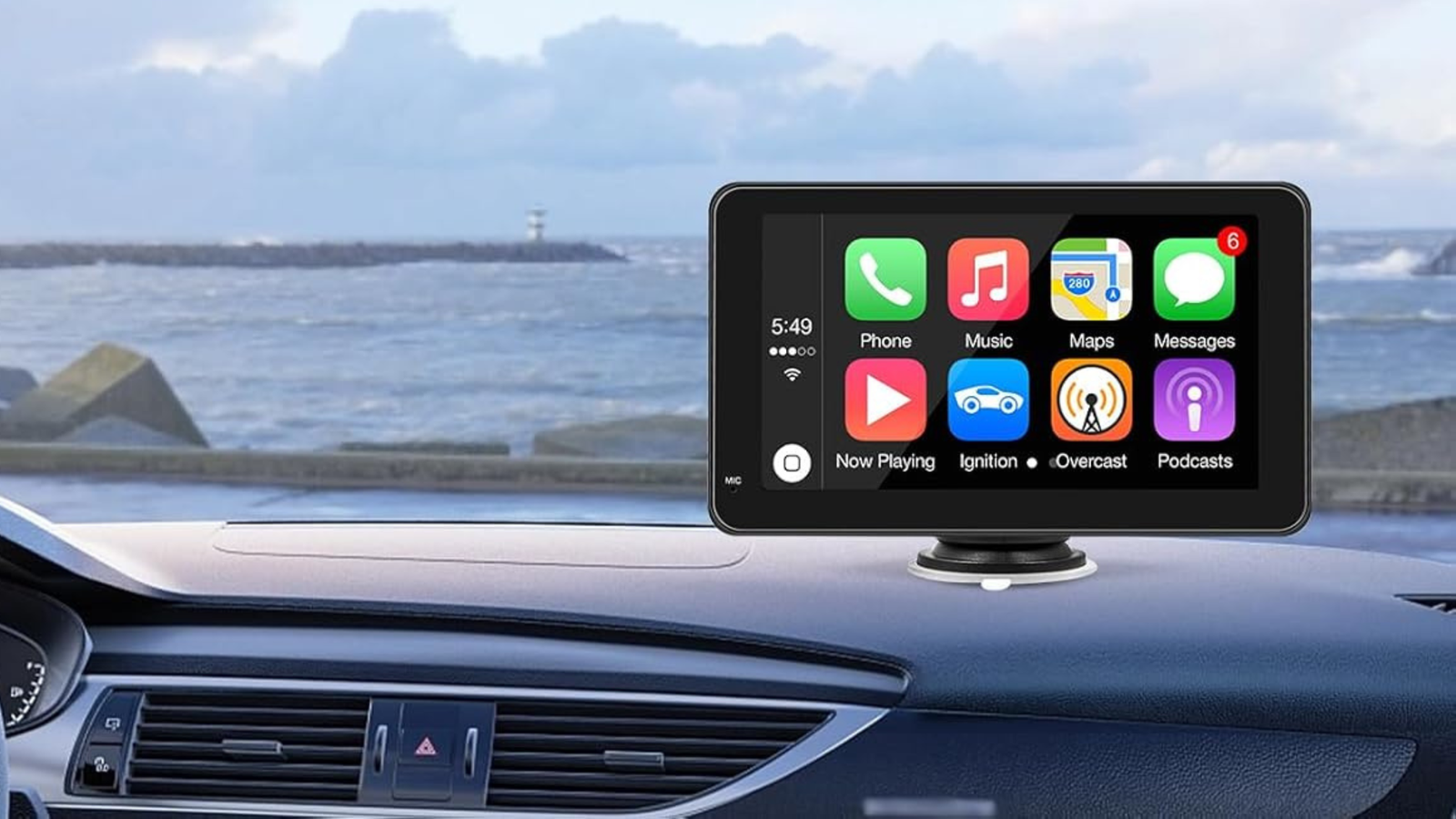 Upgrade your in-car tech with this easy-to-install Android Auto screen ...