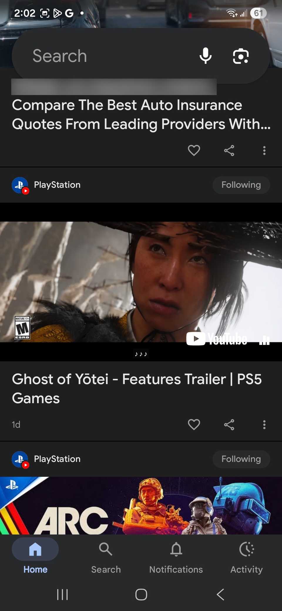 Discover finally lets me follow my favorite websites and creators ...