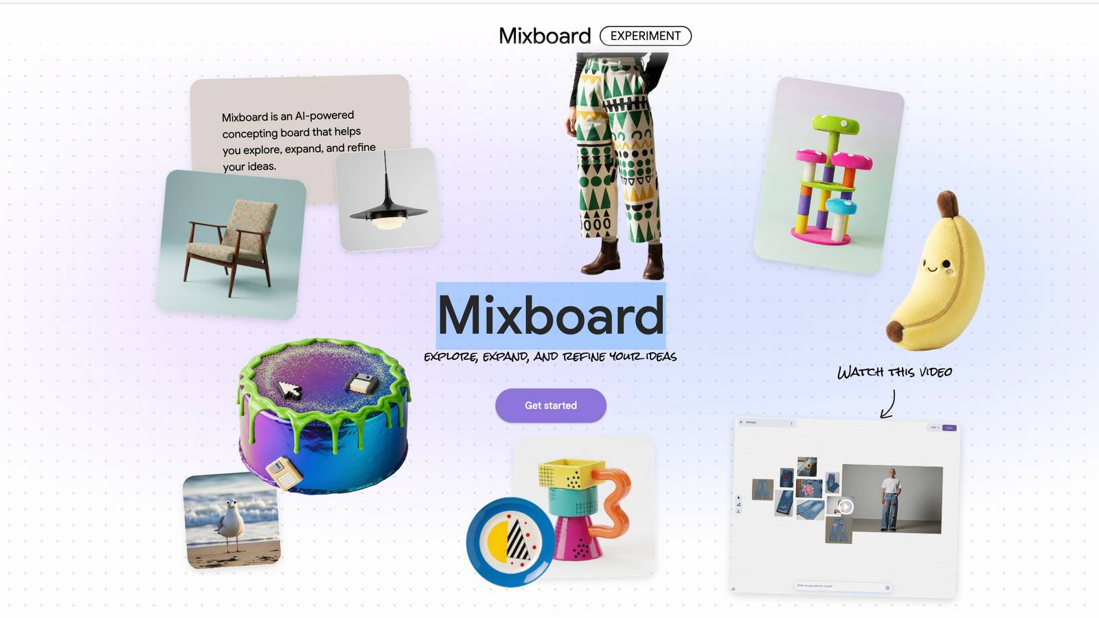 Google's new Mixboard wants to be Pinterest but is an AI mishmash