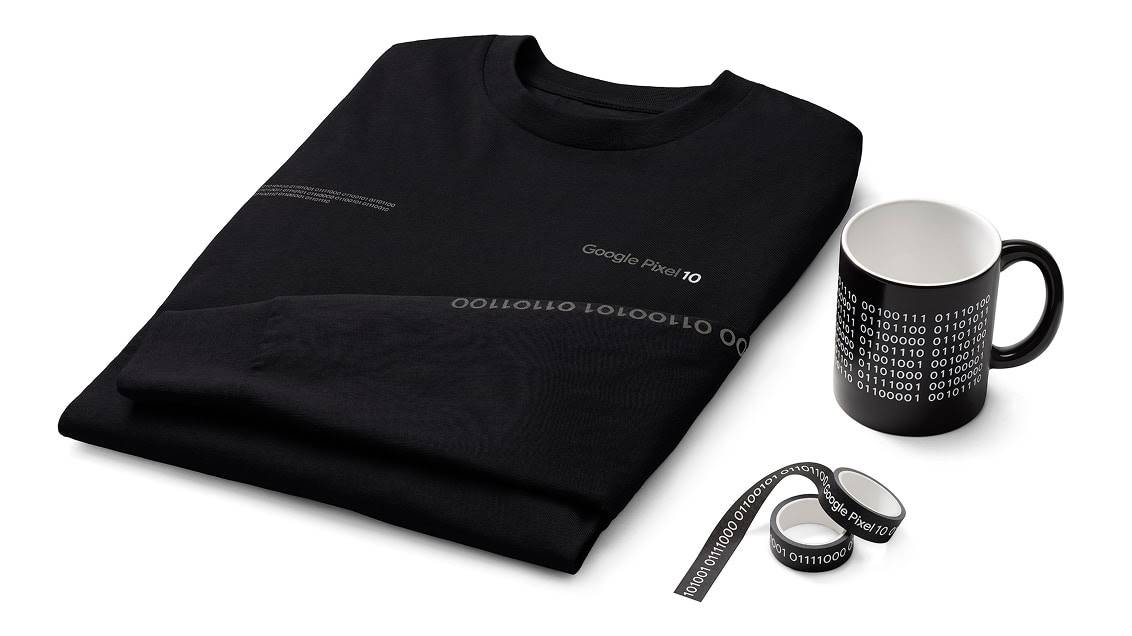 Google's Pixel 10 gets a limited-edition merch line